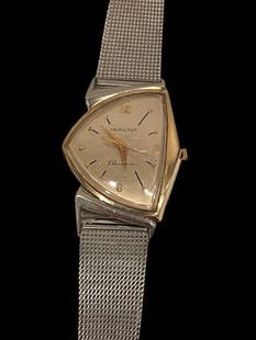 Vintage Asymmetrical Hamilton Electric Pacer Watch