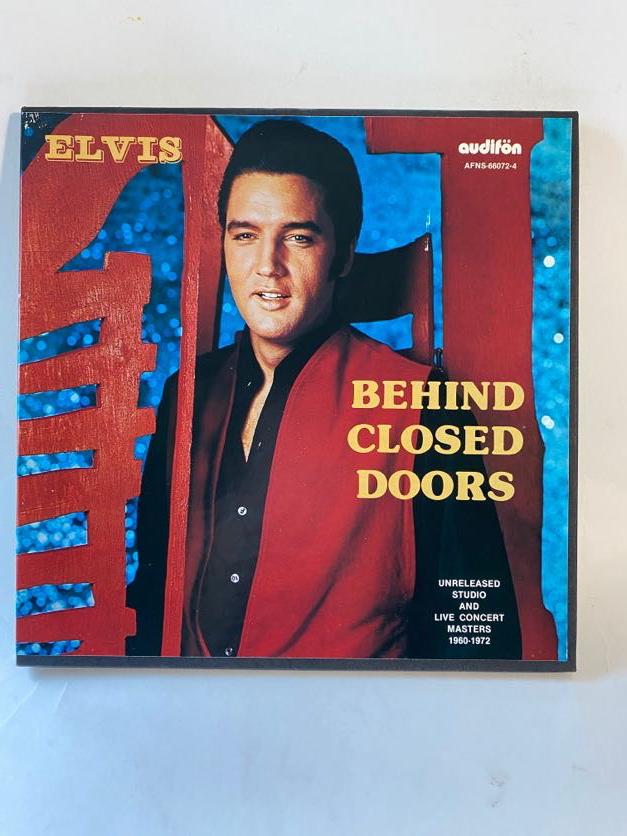 Elvis Presley "behind Closed Doors" U.s. 4x Vinyl Box Set Lp 1979