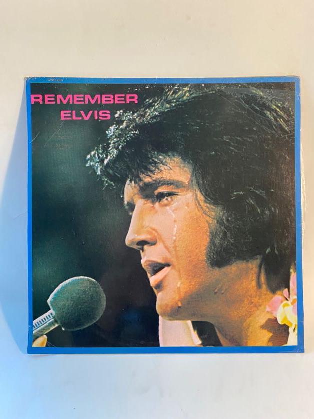 Elvis Presley "remember Elvis" Rare Malaysian Vinyl Lp