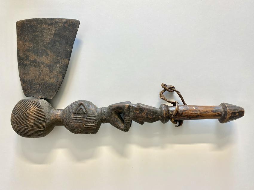 Yoruba Ritual Axe For Ogun - Aboriginal Indigenous Art Auction