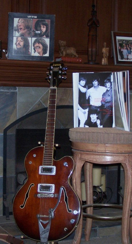 15: 1963 GRETSCH BIGSBY GUITAR,'GEORGE HARRISON'