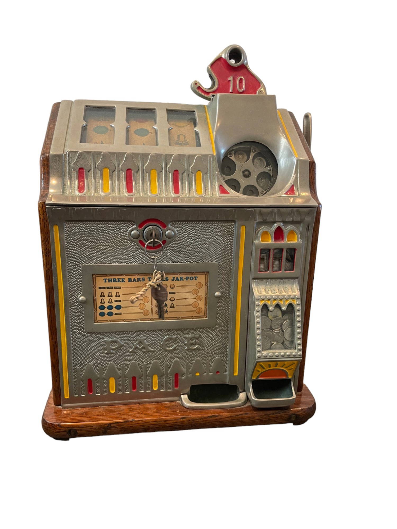 Pace Mfg. Co. 10 Cent Bantam Slot Machine Auction
