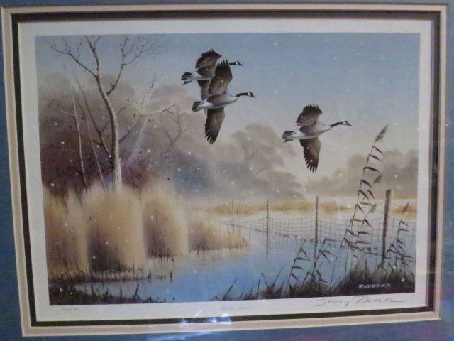 Gentle Snow Limited Edition Print By Raedeke,jerry