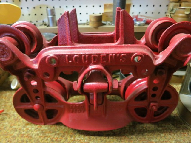 47: ANTIQUE RED LOUDEN'S HAY BARN TROLLEY - Aug 25, 2012 | King's ...
