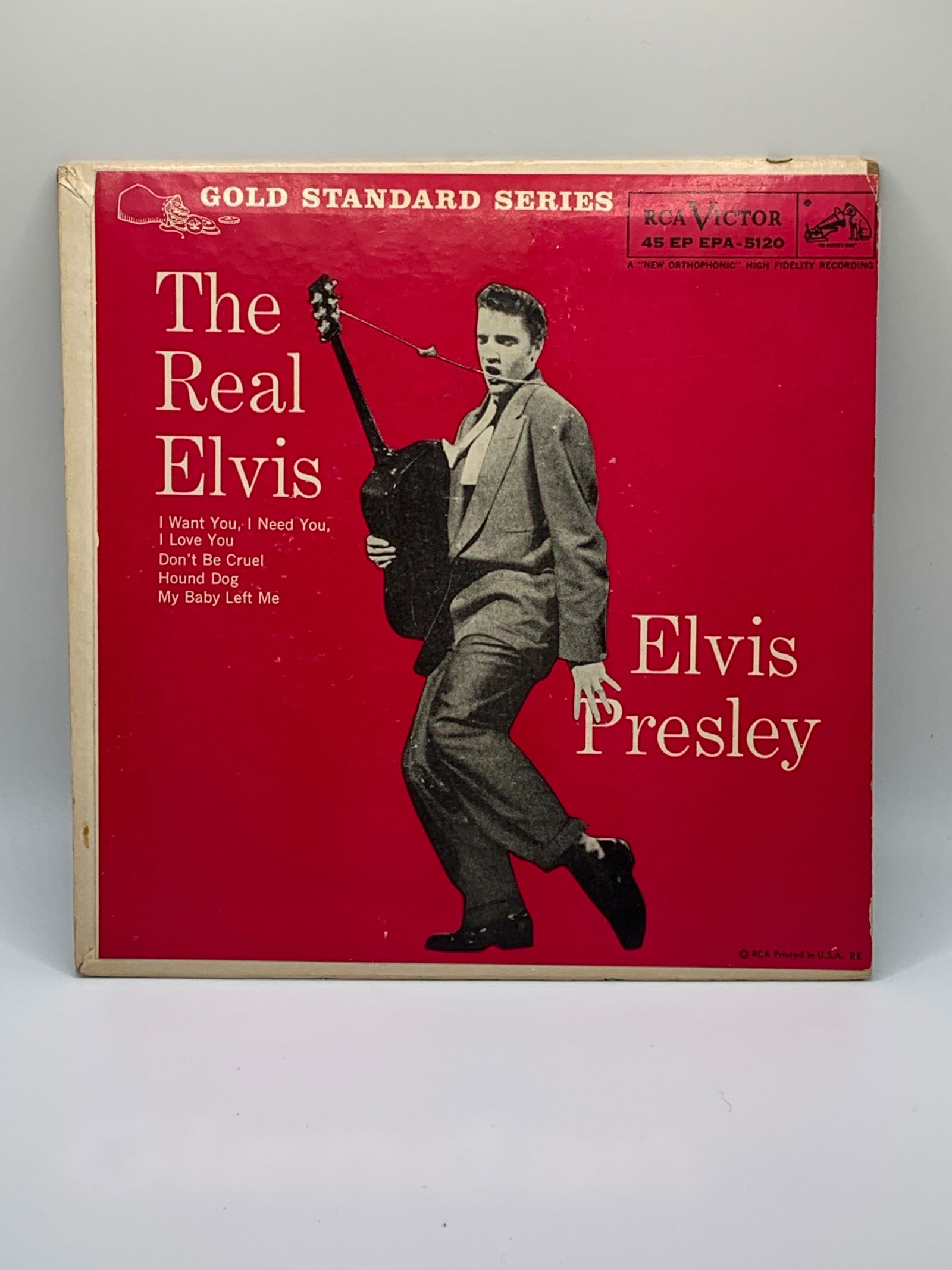 Elvis Presley - The Real Elvis Presley Rca Epa-5120 Gold Standard ...