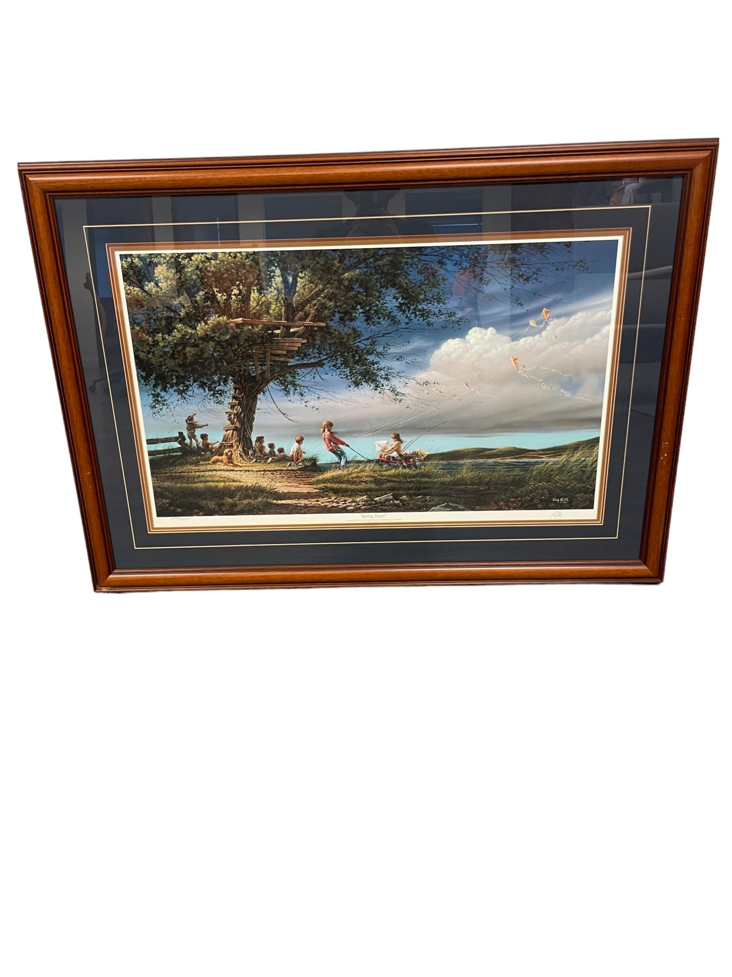 Terry Redlin "spring Fever" - Signed And Numbered 6283/29,500 Auction