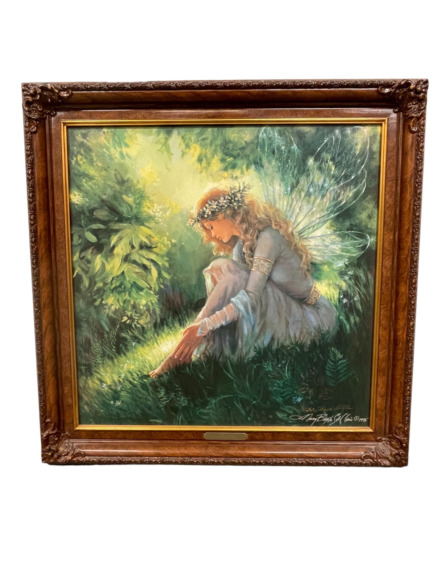 Mary Baxter St. Clair Le Jardin Dos Reves Signed On Canvas 867 Of 900 ...