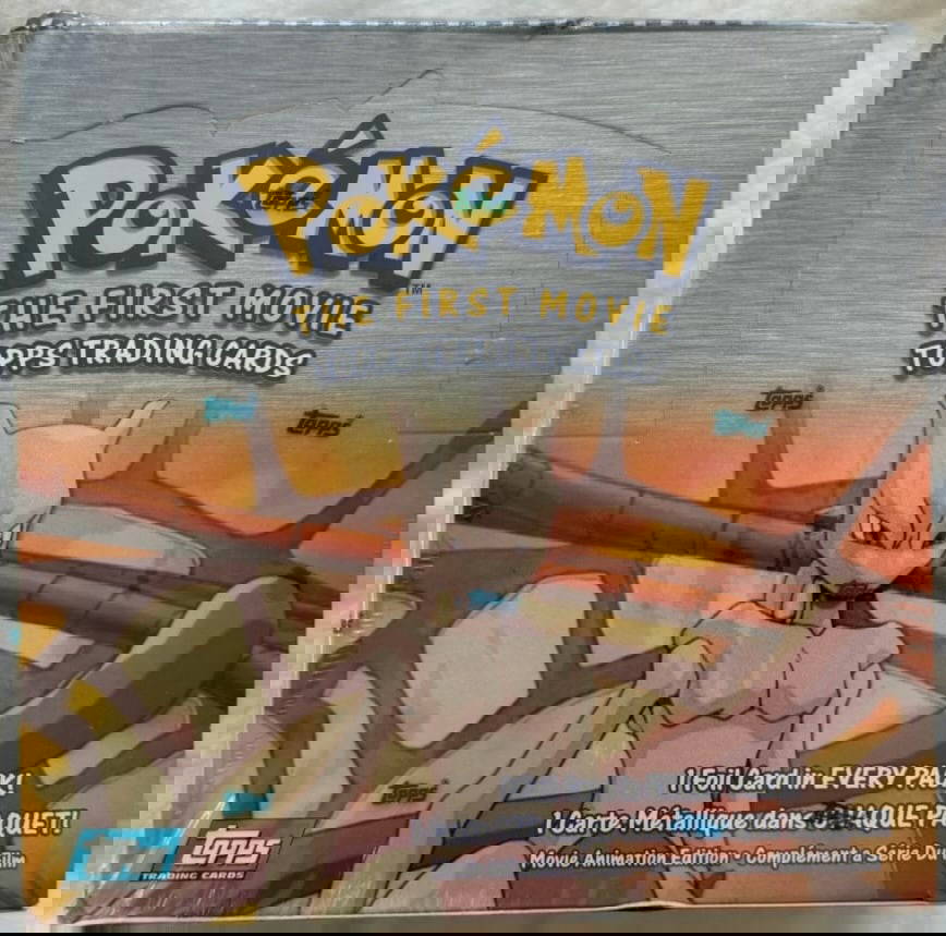 Topps 1999 Pokemon - The First Movie Booster Box Pack Of 36 - Sealed ...