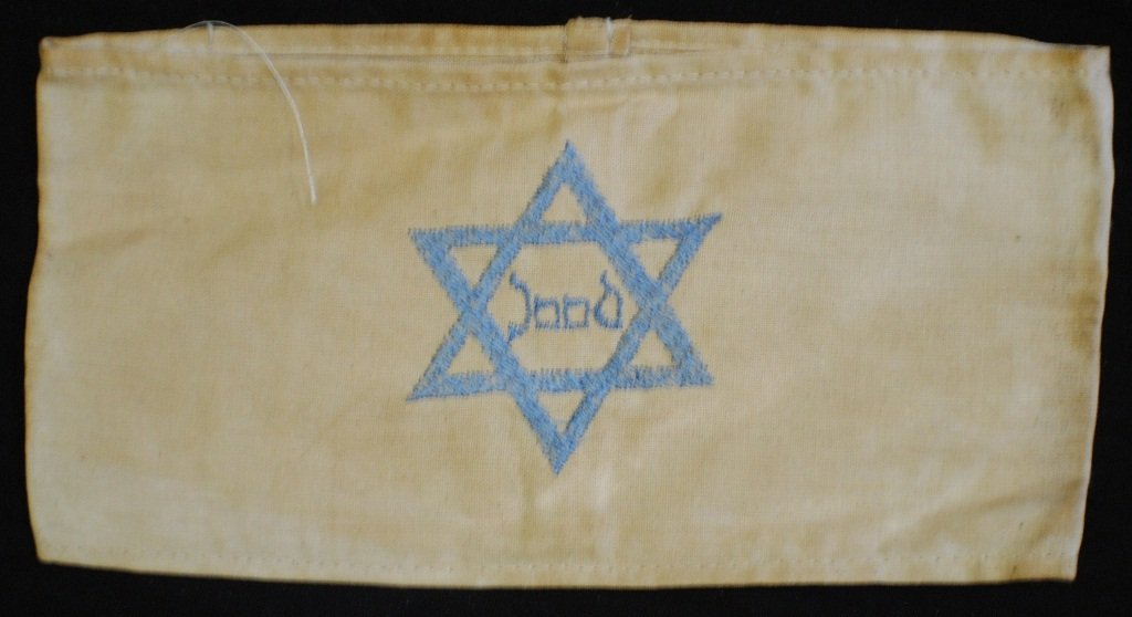 248: Nazi WWII Jewish Ghetto armband with Star of David - Sep 15, 2012 ...
