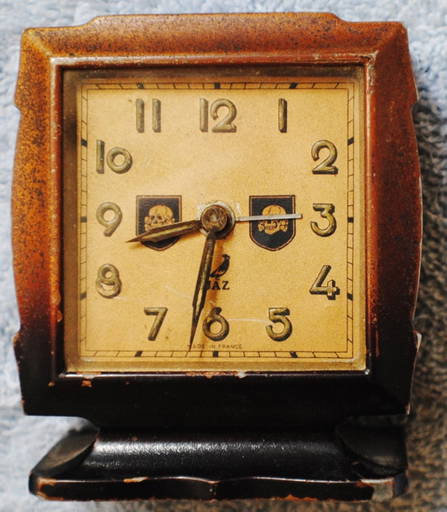 German Nazi SS “Tottenkopf” alarm clock - Sep 22, 2013 | Arus Auctions ...