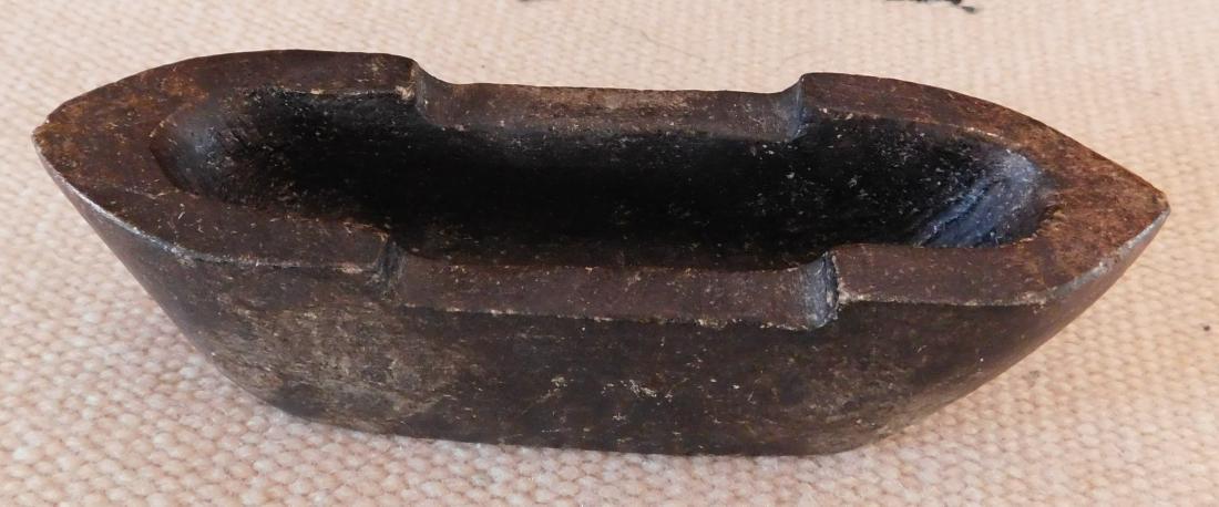 Chumash Carved Boat Fetish