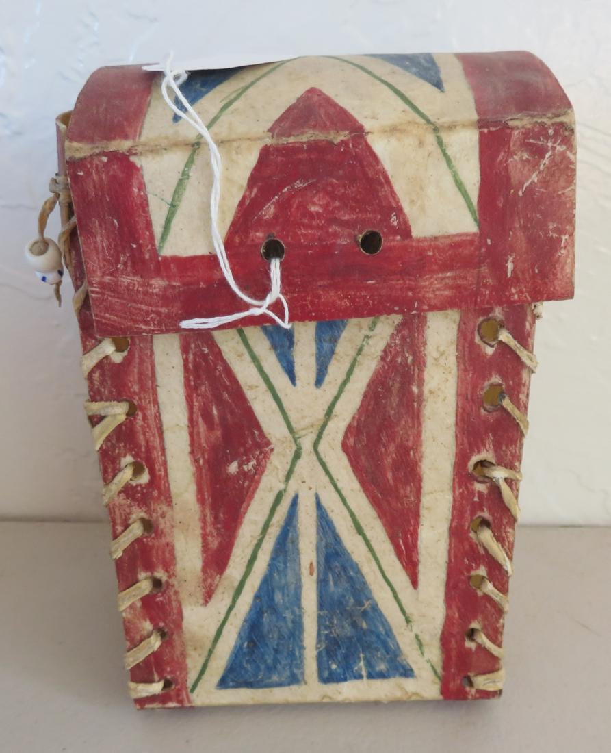 Parfleche Painted Box