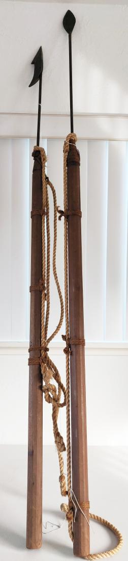 Pair of Whale Harpoons