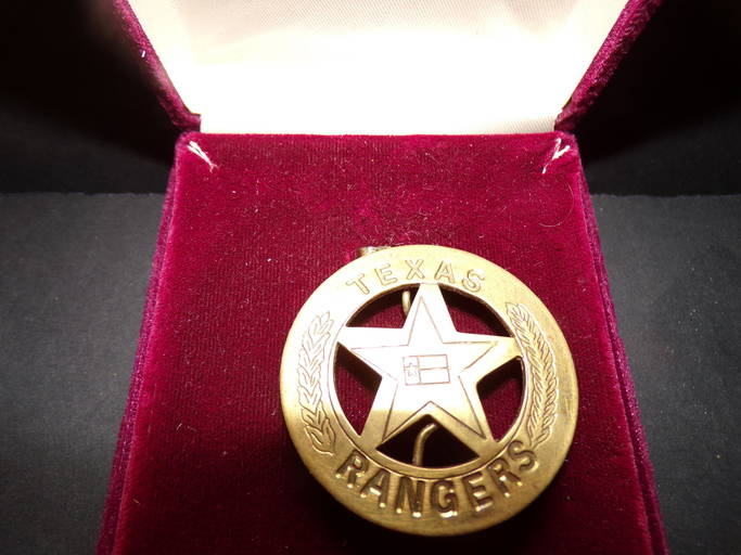 Texas Ranger Badge - Feb 26, 2022 | Helm Auction in CA