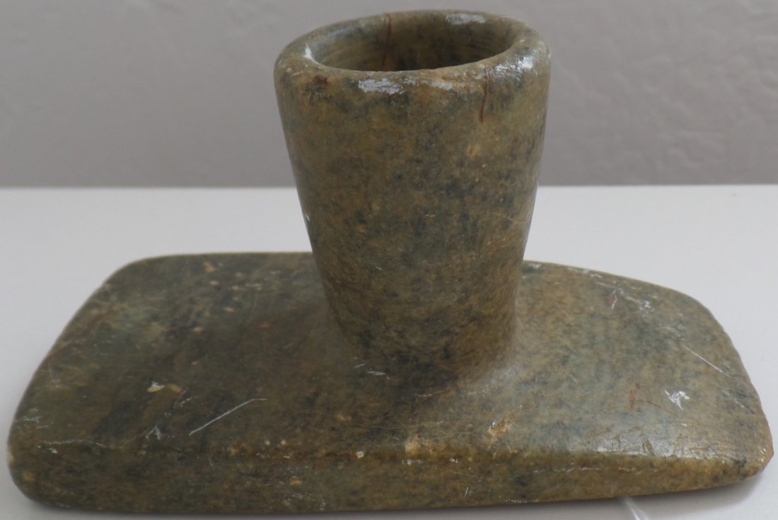 Steatite Platform Pipe