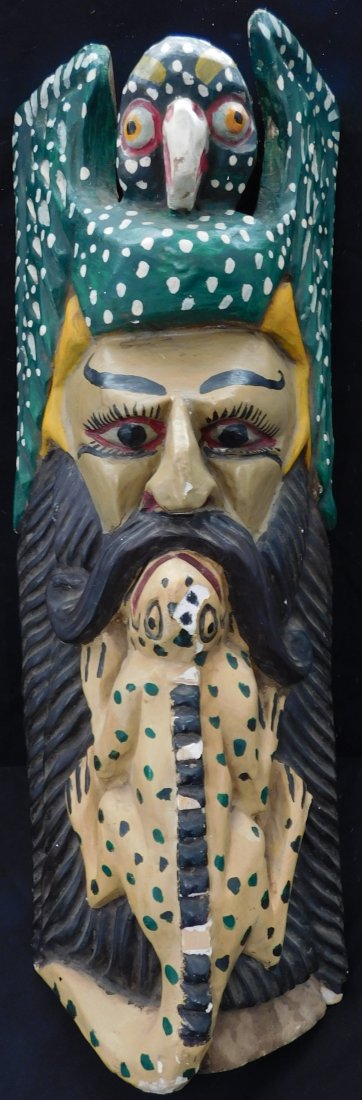 Triple Effigy Mythical Festival Mask