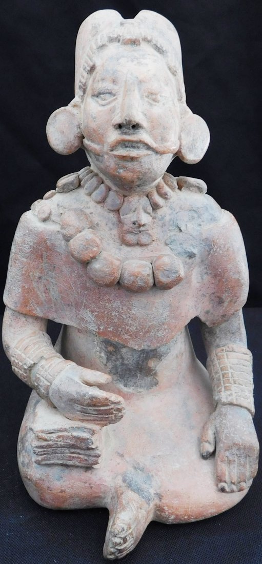 Figure of Mayan Priest - Apr 09, 2016 | Helm Auction in CA