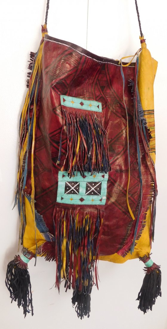African Goatskin Bag