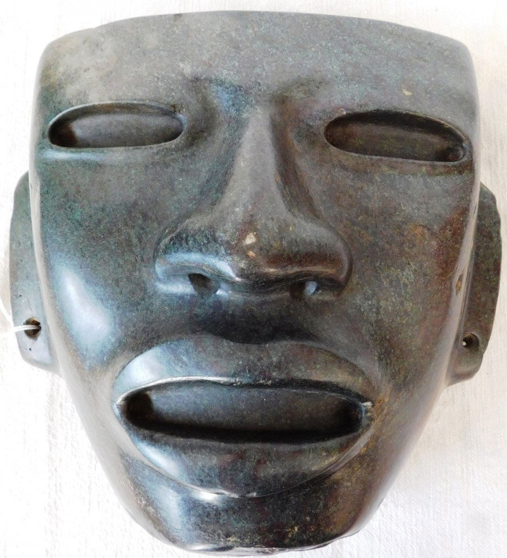 Large Teotihuacan Serpentine Mask