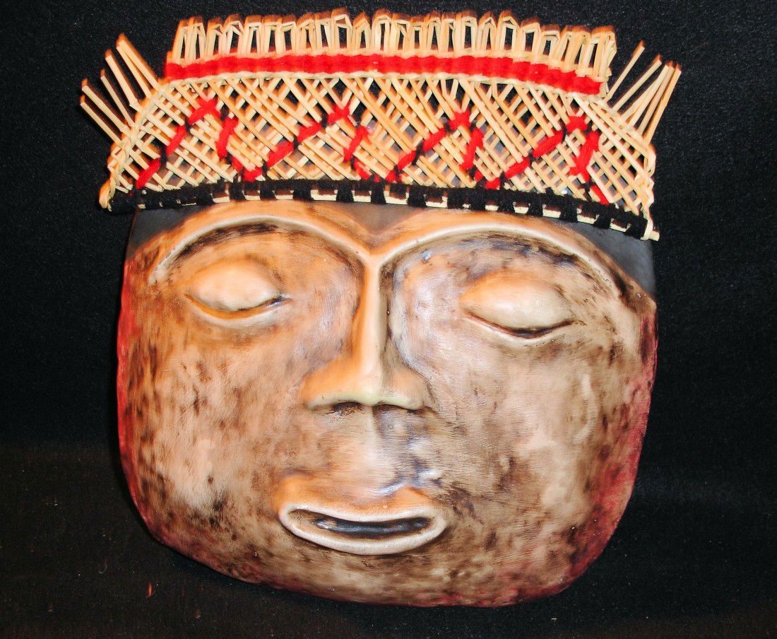 Peruvian Inca Warrior Mask