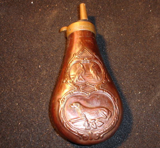 22: Copper Black Powder Holder - Jun 30, 2012 | Robert Murphy Auctions ...