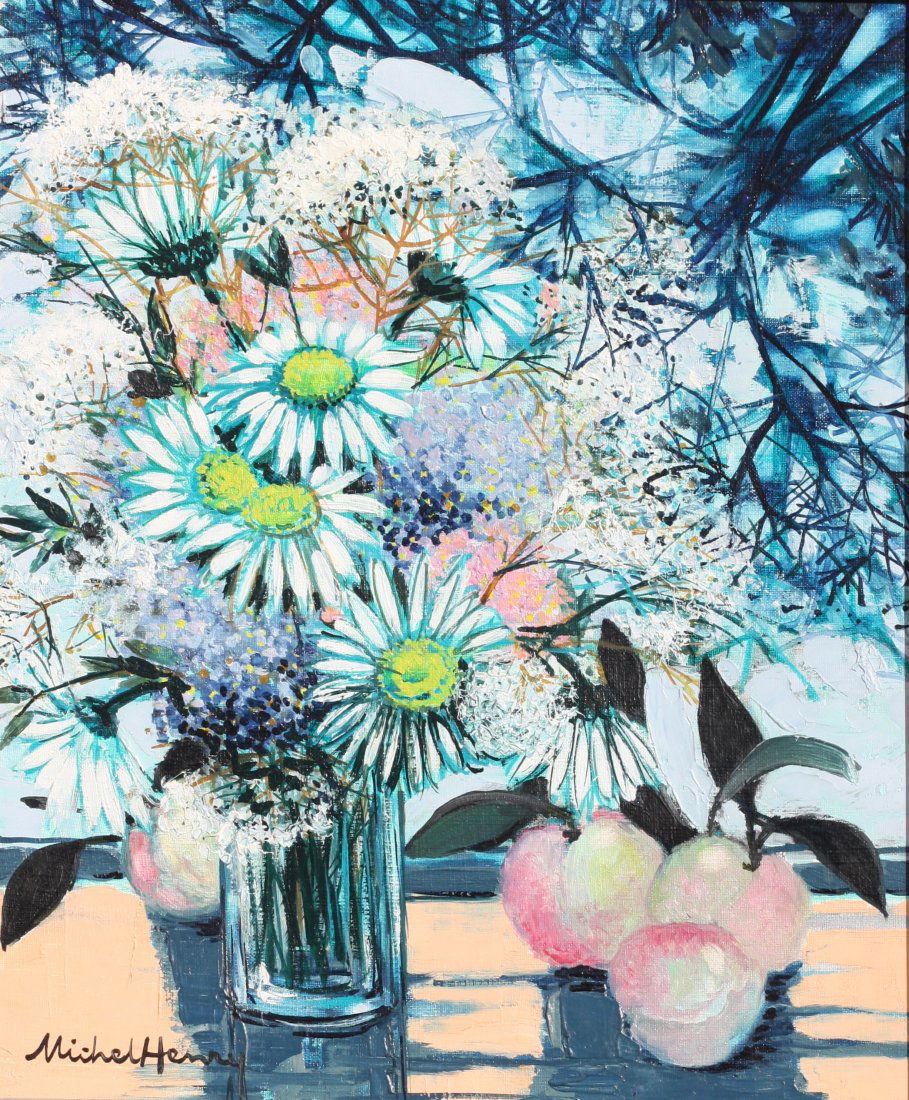 MICHEL-HENRY (1928-2016), Painting, oil on canvas (#0153) on Dec 16 ...