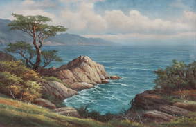 GORDON FISCUS (1902-2005) MONTEREY OIL (#0193) on Nov 06, 2022 ...