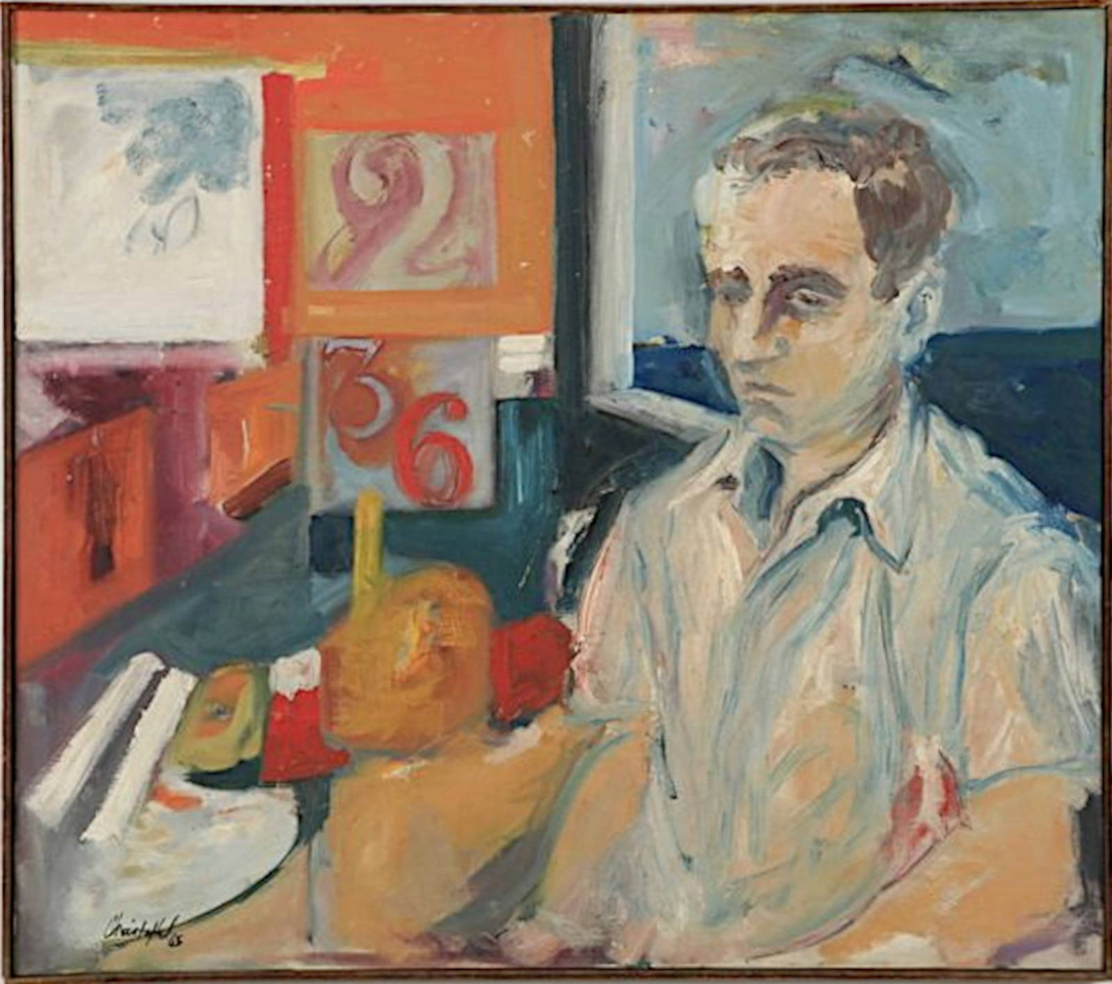 Dan Christoffel (american, Active) Painting Auction