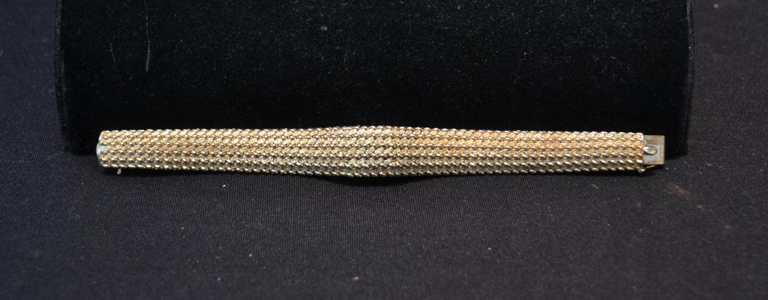 14kt Gold Bracelet Watch With Ami Watch