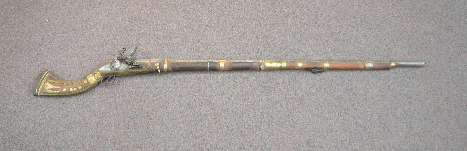 19thc Middle Eastern Rifle With
