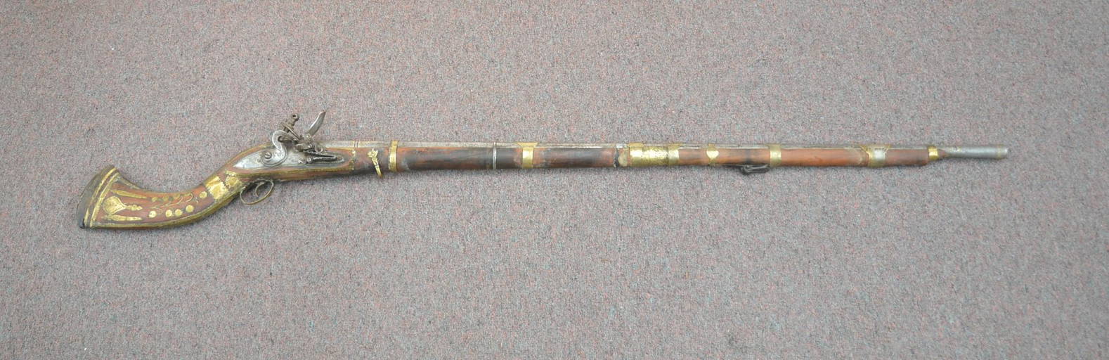 19thc Middle Eastern Rifle With