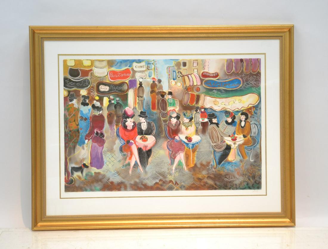 ZULE MOSKOWITZ , HAND SIGNED SERIGRAPH - May 11, 2020 | Echoes Antiques ...