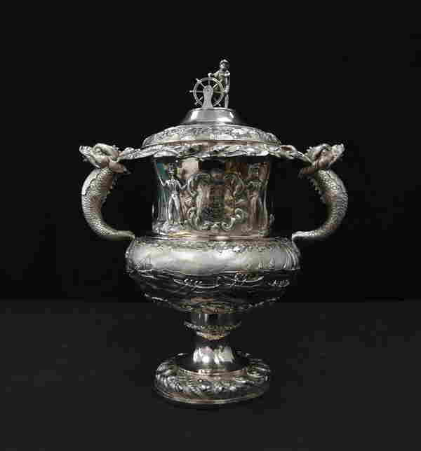 RARE LARGE IRISH SILVER SAILING TROPHY URN - Mar 30, 2021 | Echoes ...