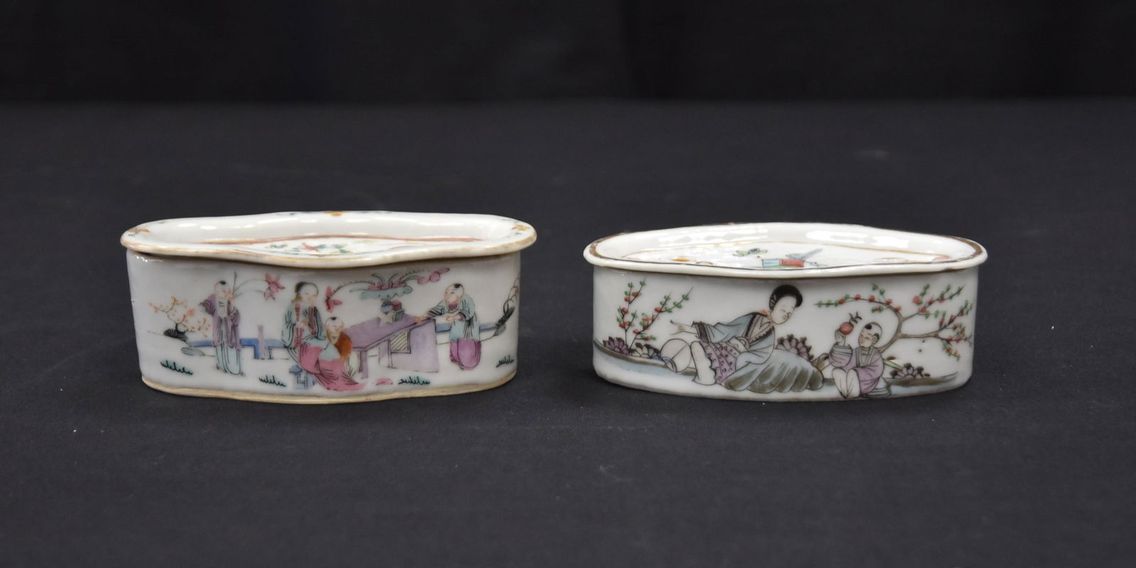 (pr) Chinese Porcelain Censor Boxes