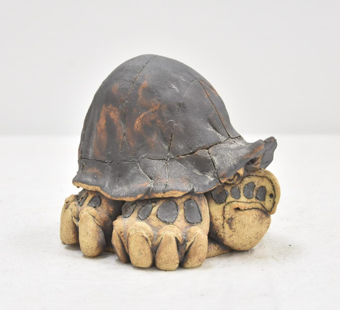 Early Todd Warner Turtle Sculpture
