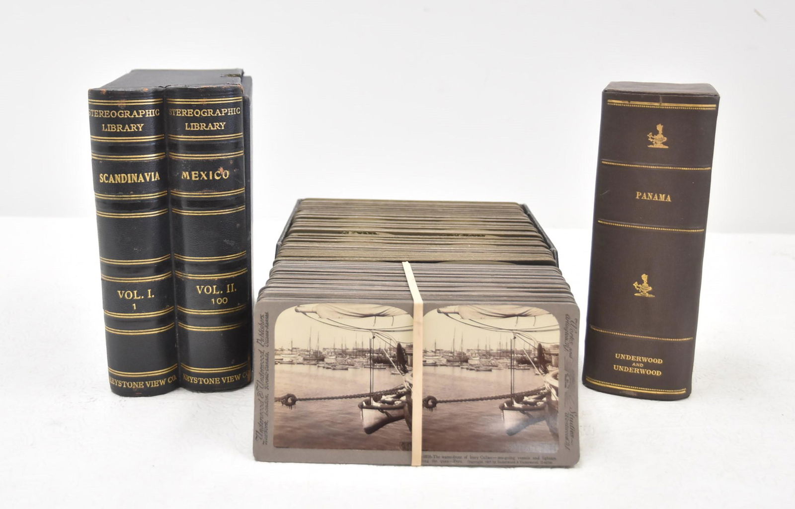Antique Stereoscope Viewer Cards