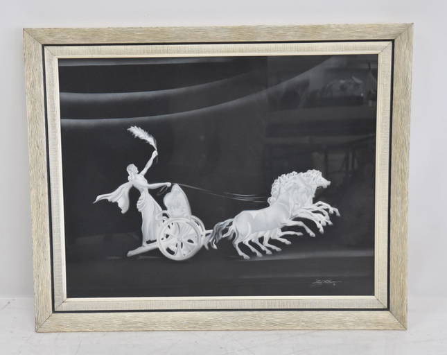 Alex Wittman , Art Deco Airbrush Painting