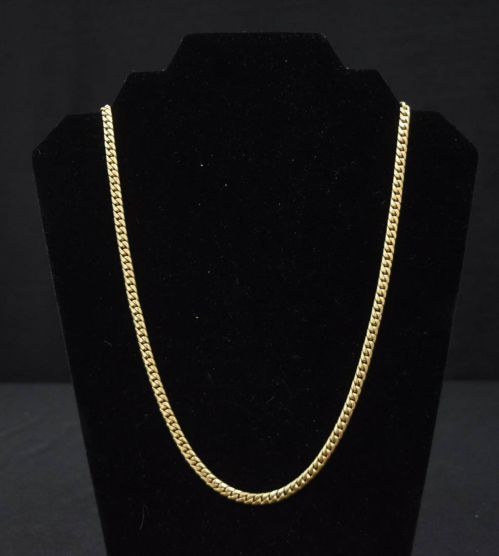 14kt Gold Miami Cuban Link Chain Auction