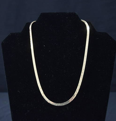 14kt Gold 18" Snake Chain Necklace