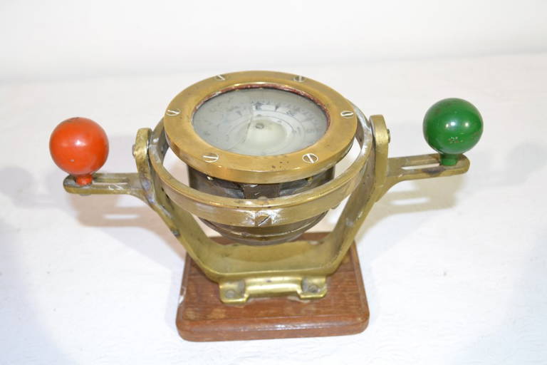 Bronze Ships Compass By Coubro & Scrutton