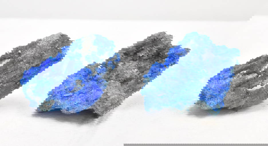 (2) Azurite Geodes