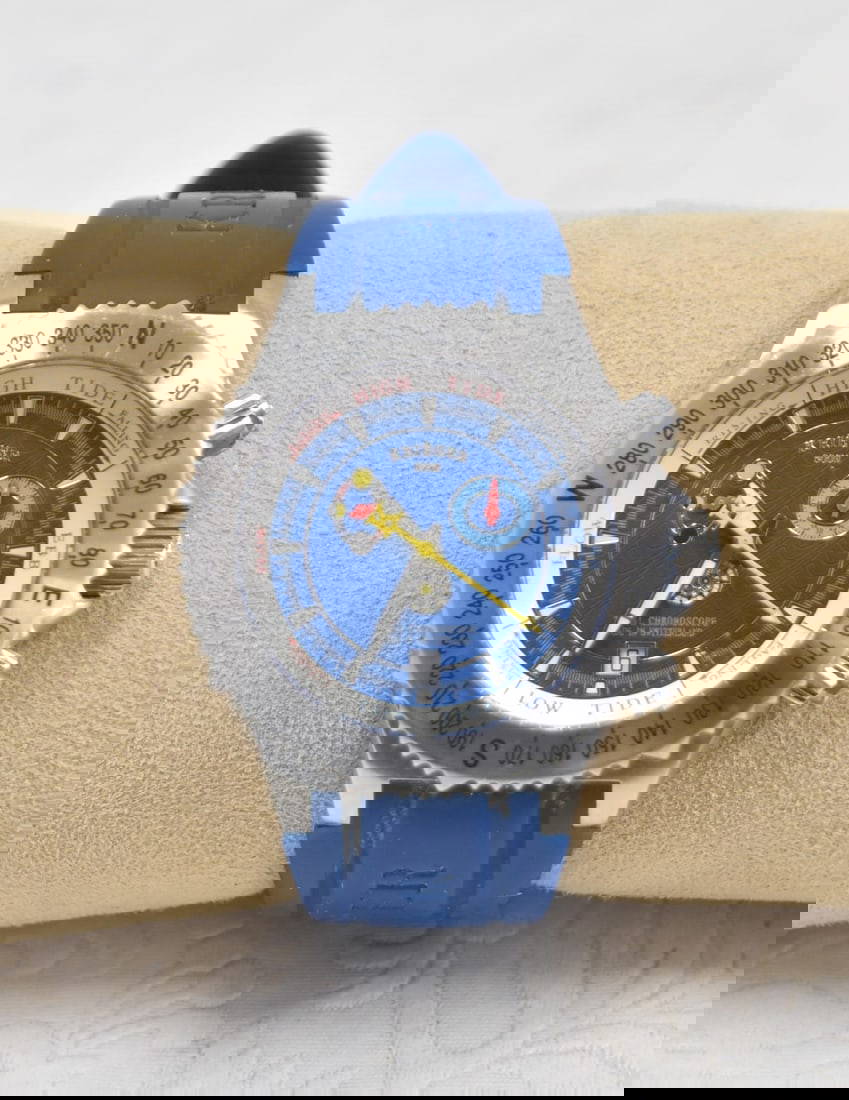 Buy Krieger Blue Face Tidal Watch | Echoes Antiques & Auction Gallery ...