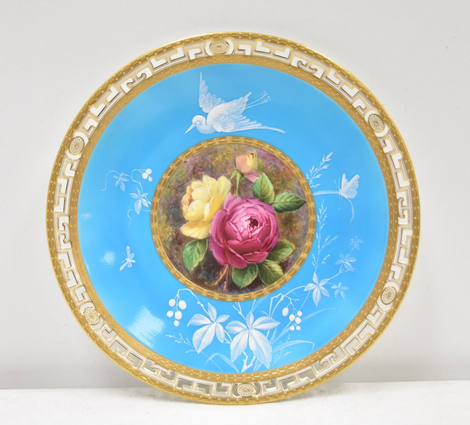 Mintons Pate Sur Pate Reticulated Plate Auction