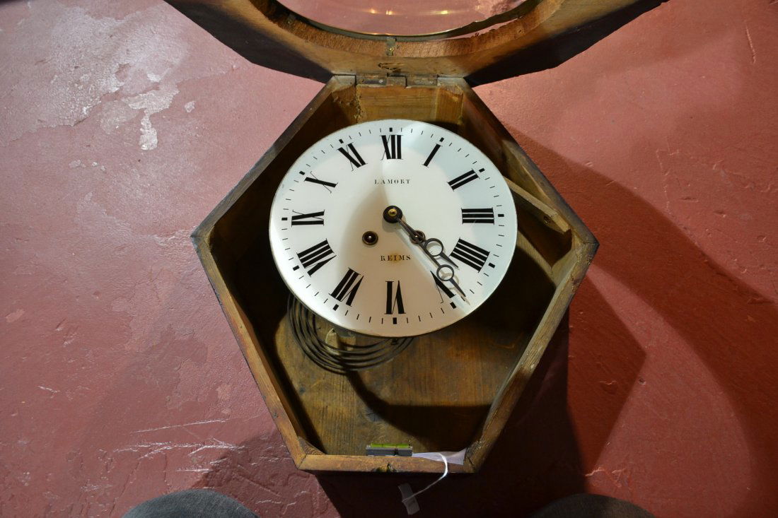 19thC FRENCH LAMORT REIMS BAKERS CLOCK WITH - Feb 23, 2013 | Echoes ...