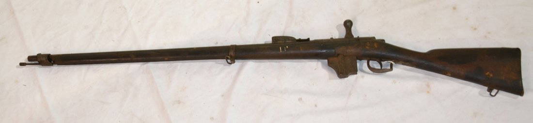 French Bolt Action Relic Rifle Dated 1875 52"