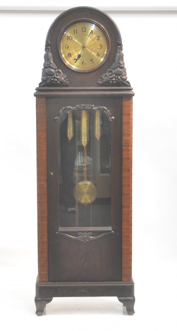 EMBEE TRIPLE WEIGHT DRIVEN OAK GRANDFATHER CLOCK - Nov 28, 2015 ...