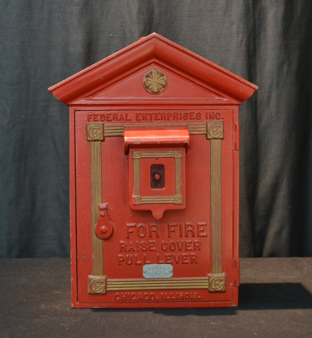 HARRINGTON SIGNAL CO. FIRE ALARM BOX