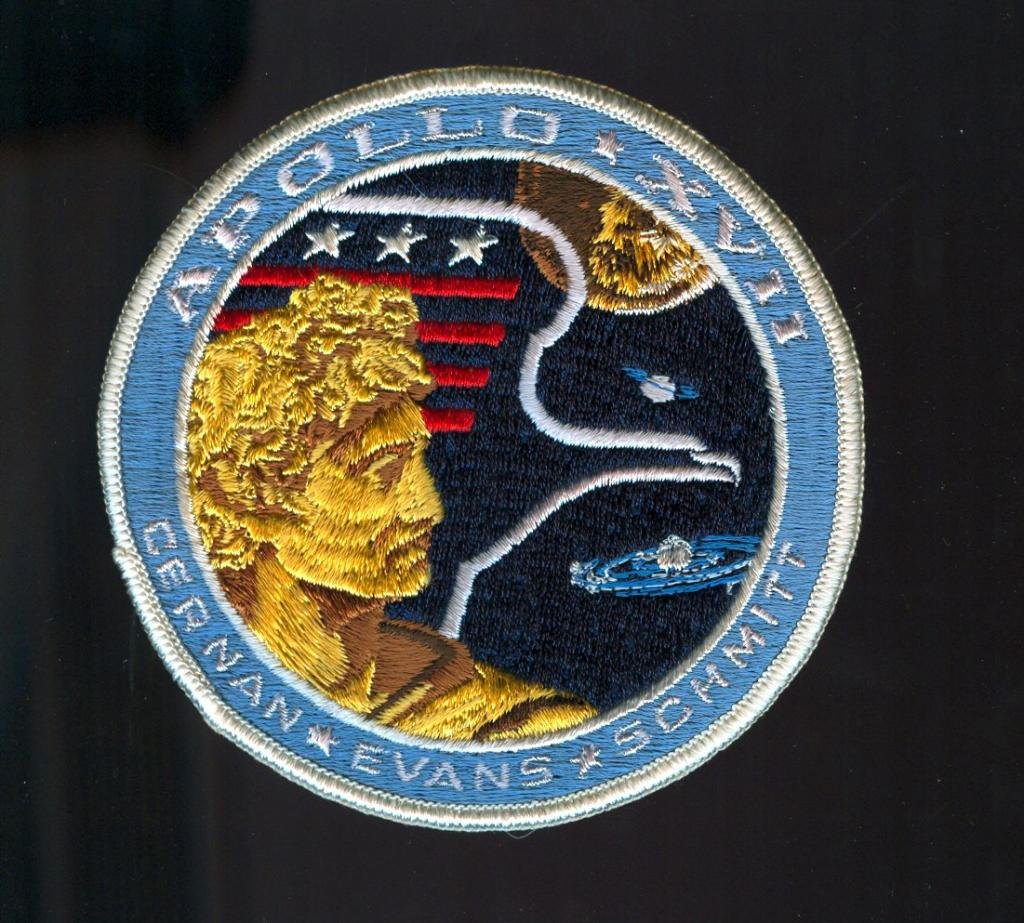 Vintage Apollo 17 "White Eagle" Mission Patch