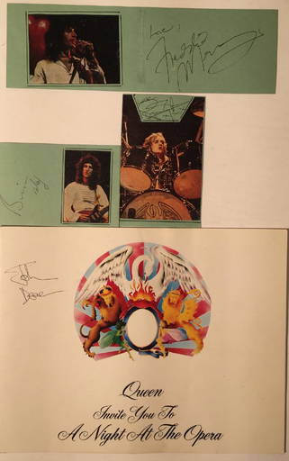 Queen Autograph Set