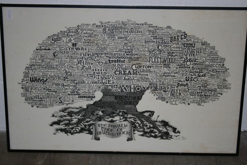 49: FAMILY TREE OF ROCK : Lot 0049